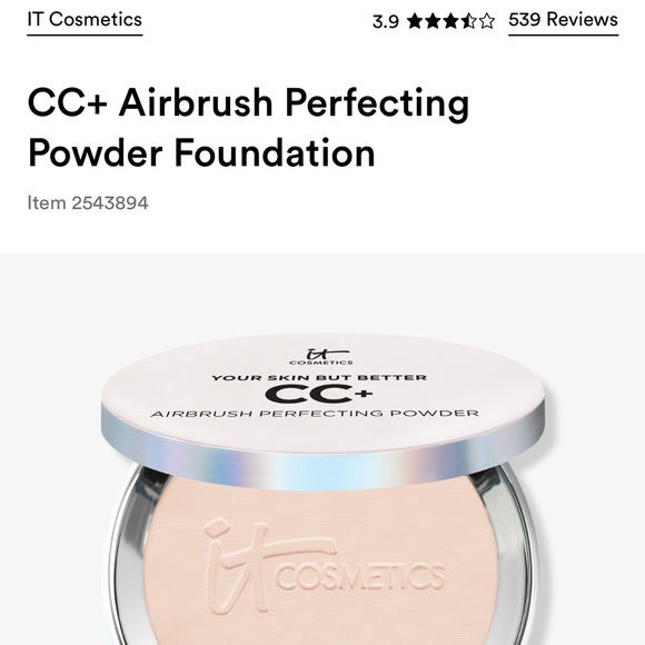 it cosmetics | Makeup | It Cosmetics Airbrush Perfecting Powder Cc In ...